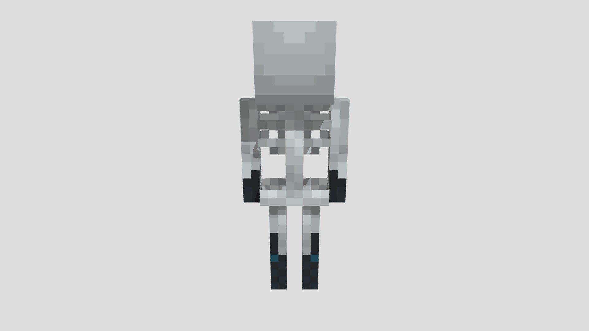 Sculk skeleton - 3D model by DEBOI (@goodep1) [4e98c58] - Sketchfab