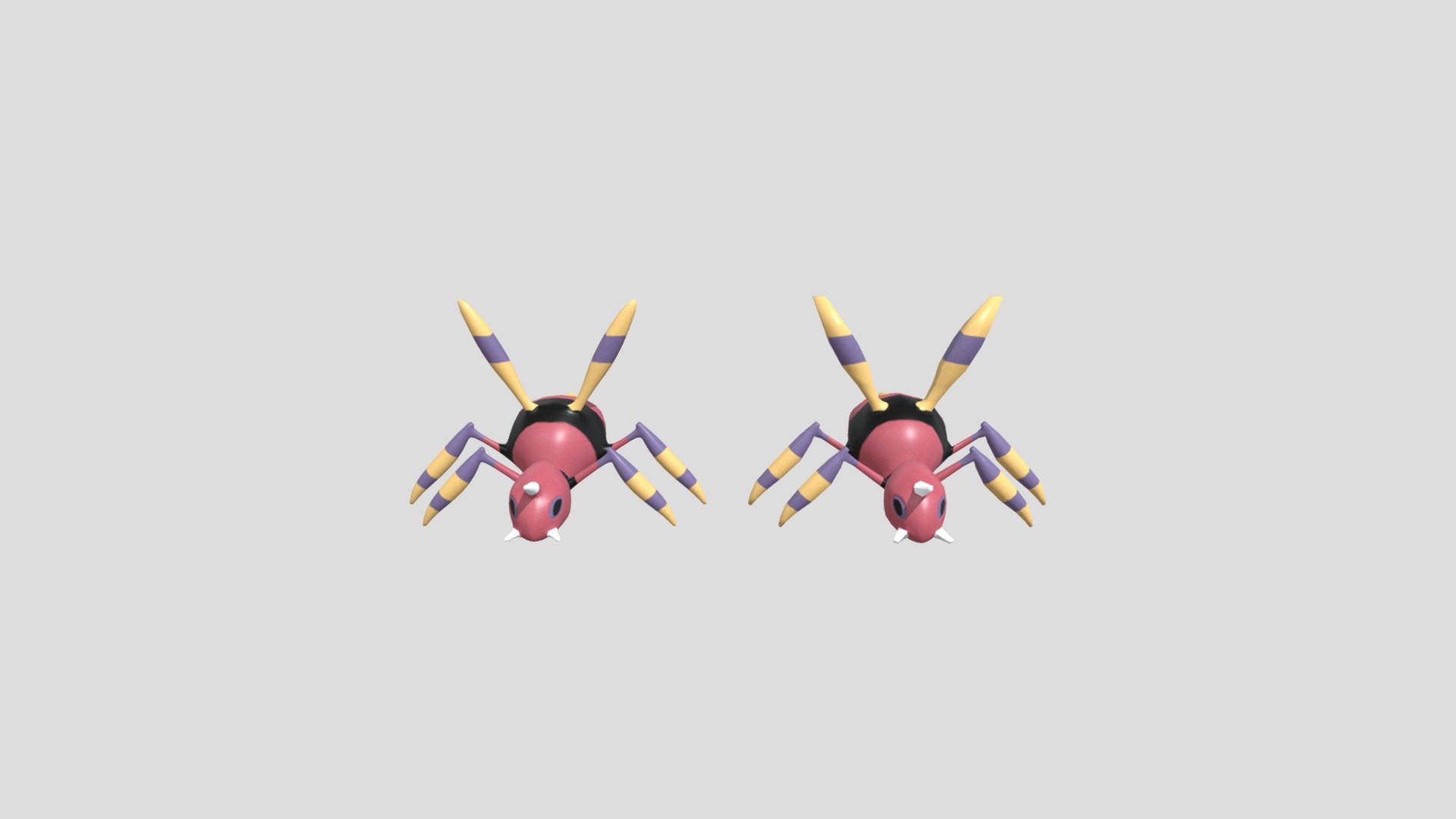 Ariados - Download Free 3D model by RitiWox [4e99cc8] - Sketchfab