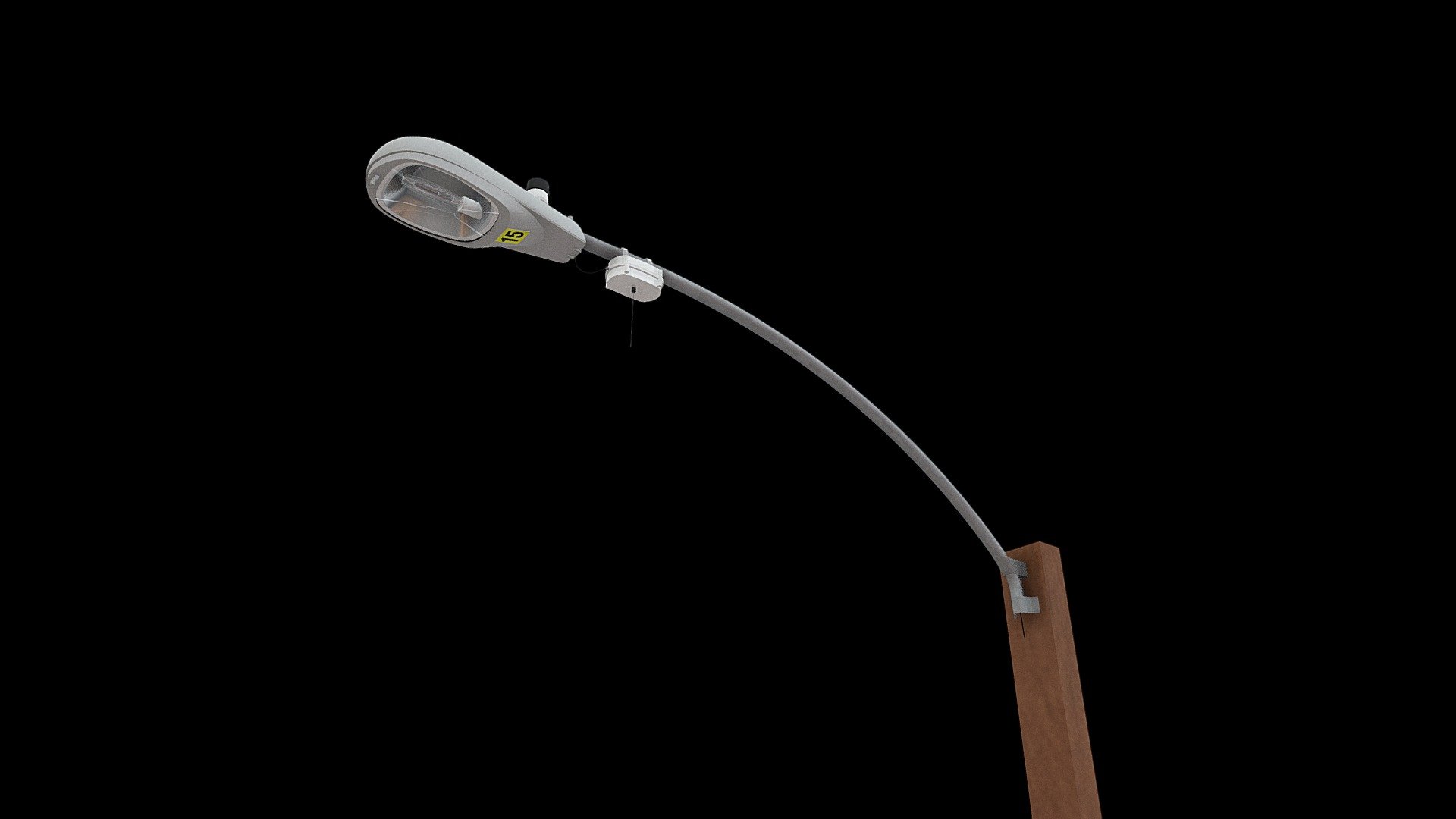 Wooden pole light 3 - Download Free 3D model by Streetlights & ETC ...
