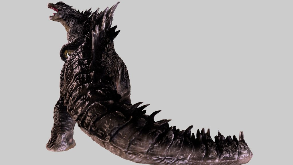 Godzilla model texture - A 3D model collection by danielp1954 - Sketchfab