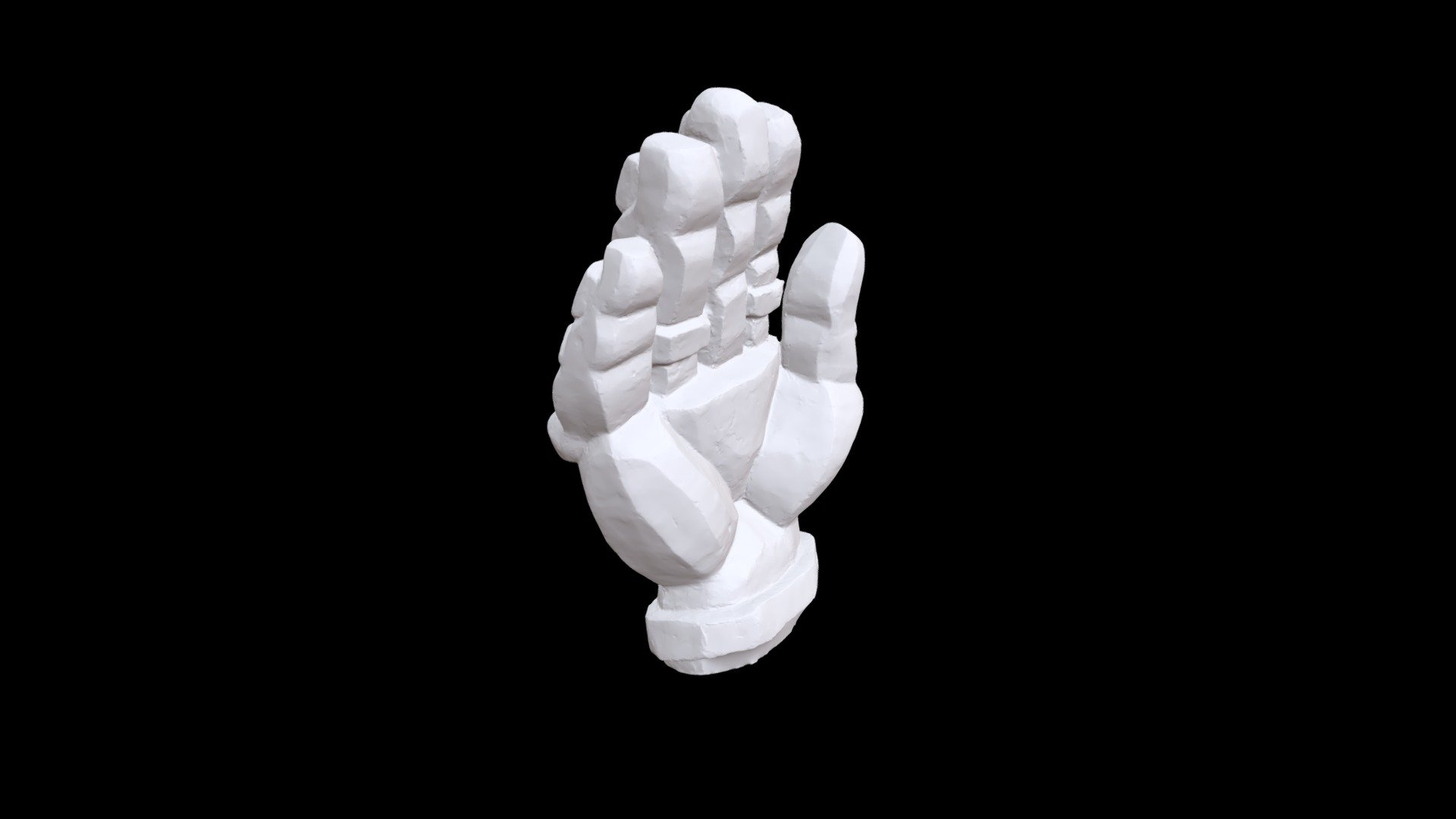 Hand With Rings by Florian Tomballe - 3D model by Ycs3d [4e9c3ee ...
