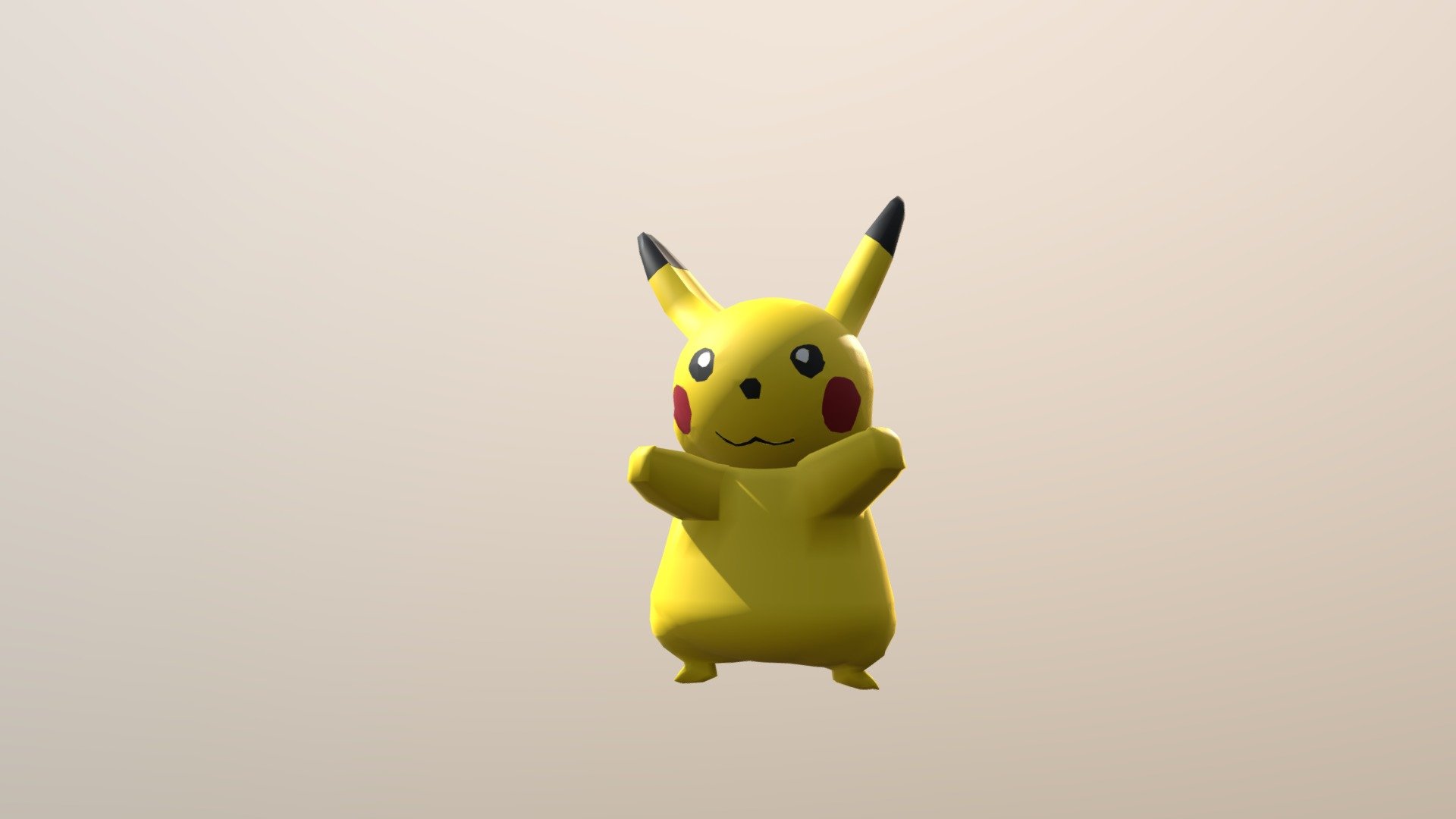 Pikachu - Download Free 3D model by Daringcuteseal [4e9ce4c] - Sketchfab