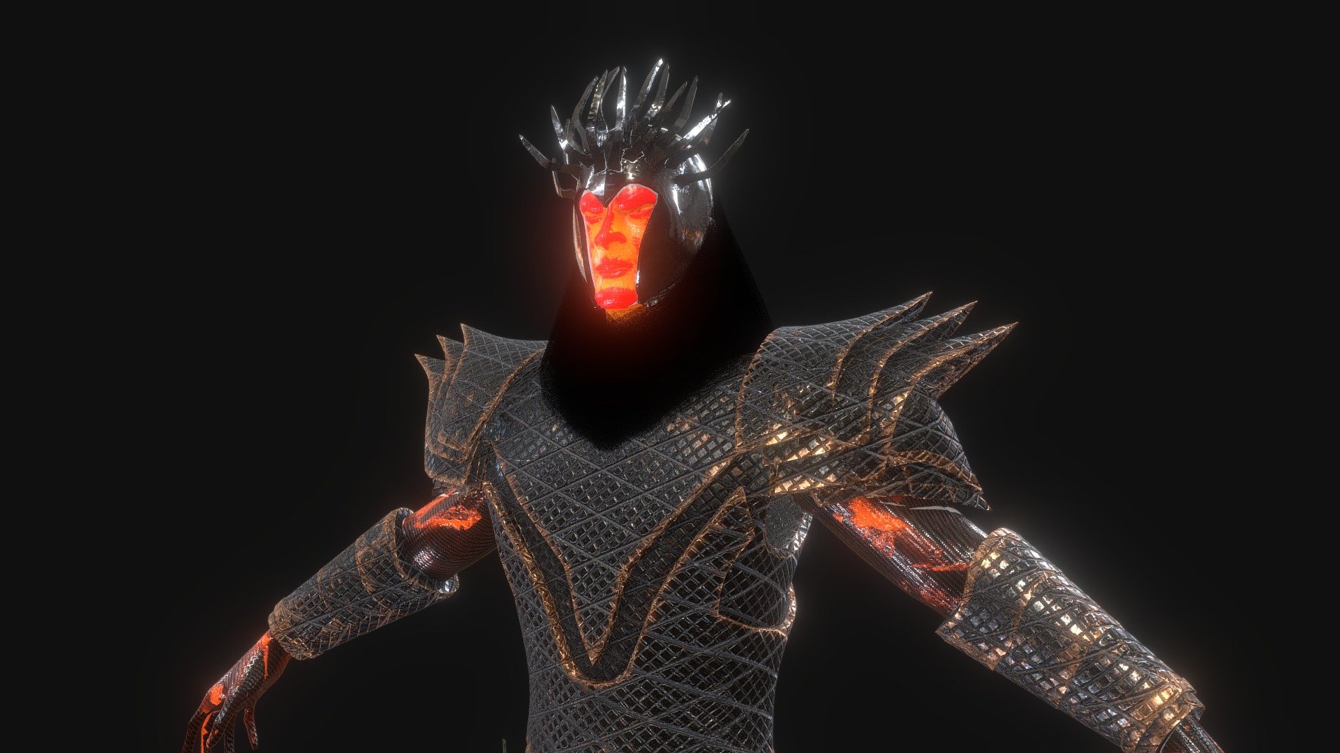 Metal Wizard - 3D model by KhangDuyNguyen189 (@KhangNguyen189) [4e9d298 ...