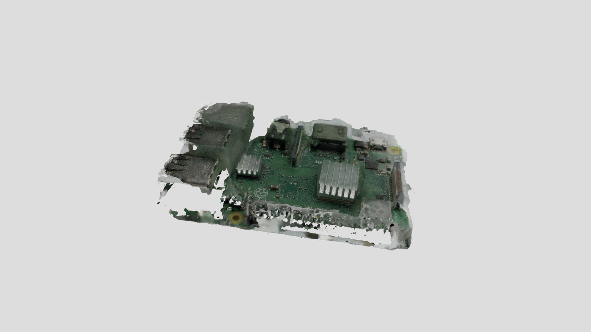 Raspberry Pi 4 attempt 2 - 3D model by zachcohn [4e9e56b] - Sketchfab