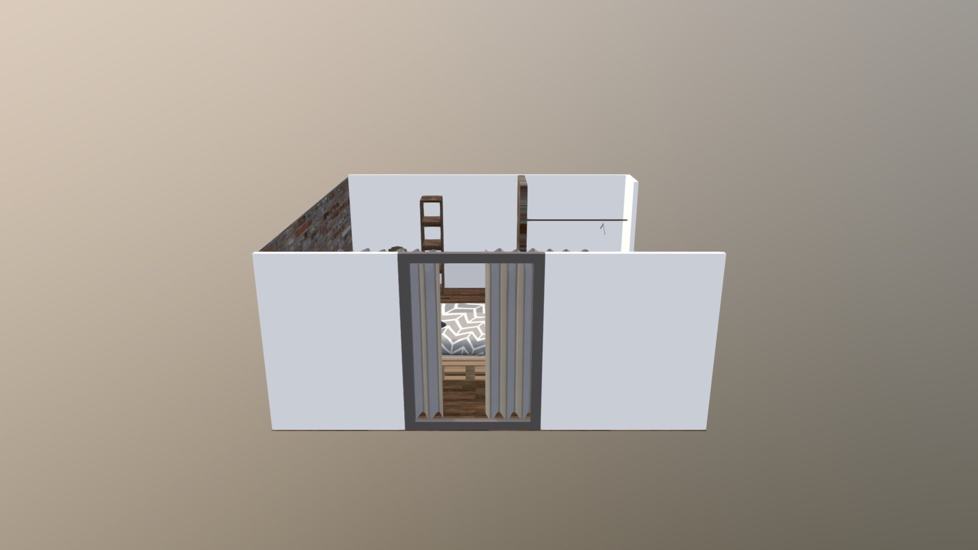 Students Room - 3D model by vvelun [4e9f7a5] - Sketchfab