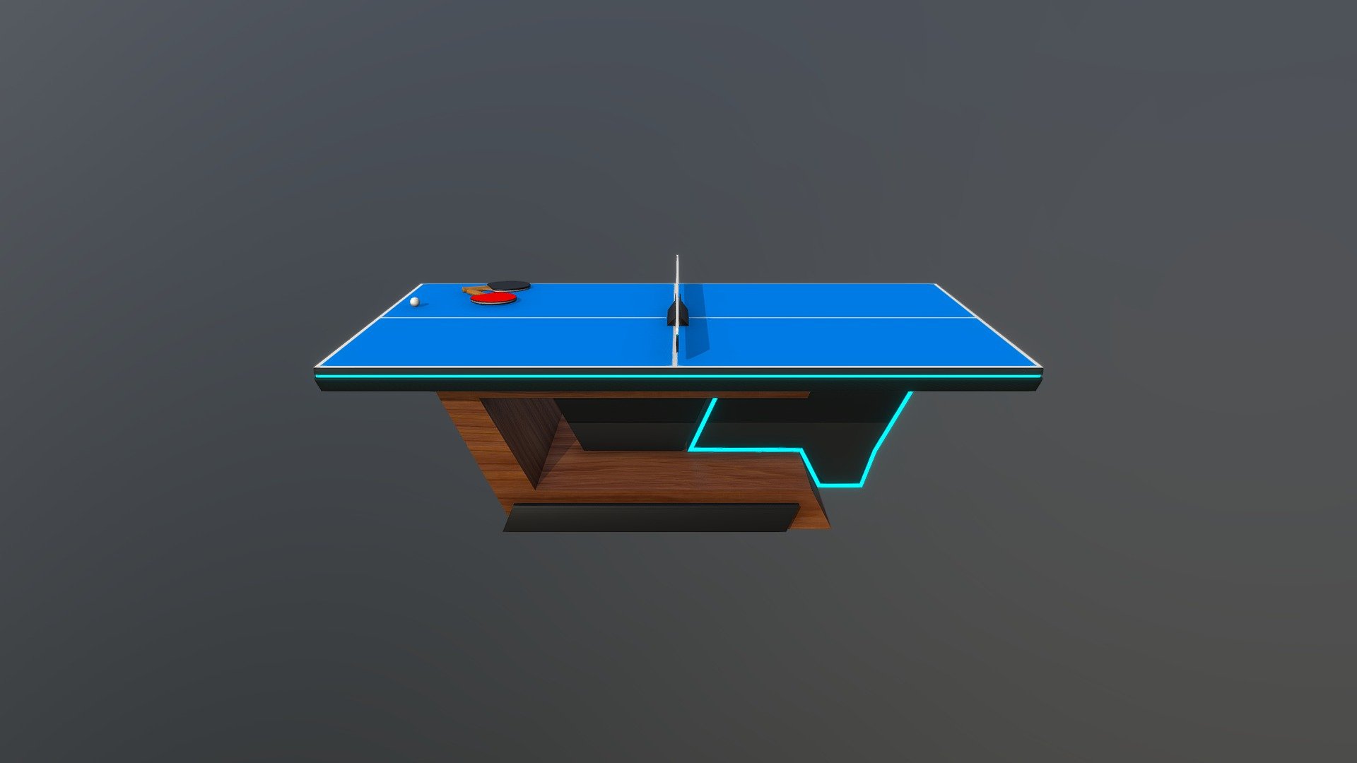 Table_Tennis - Buy Royalty Free 3D model by 3D Dreamscapes (@pradeep1 ...