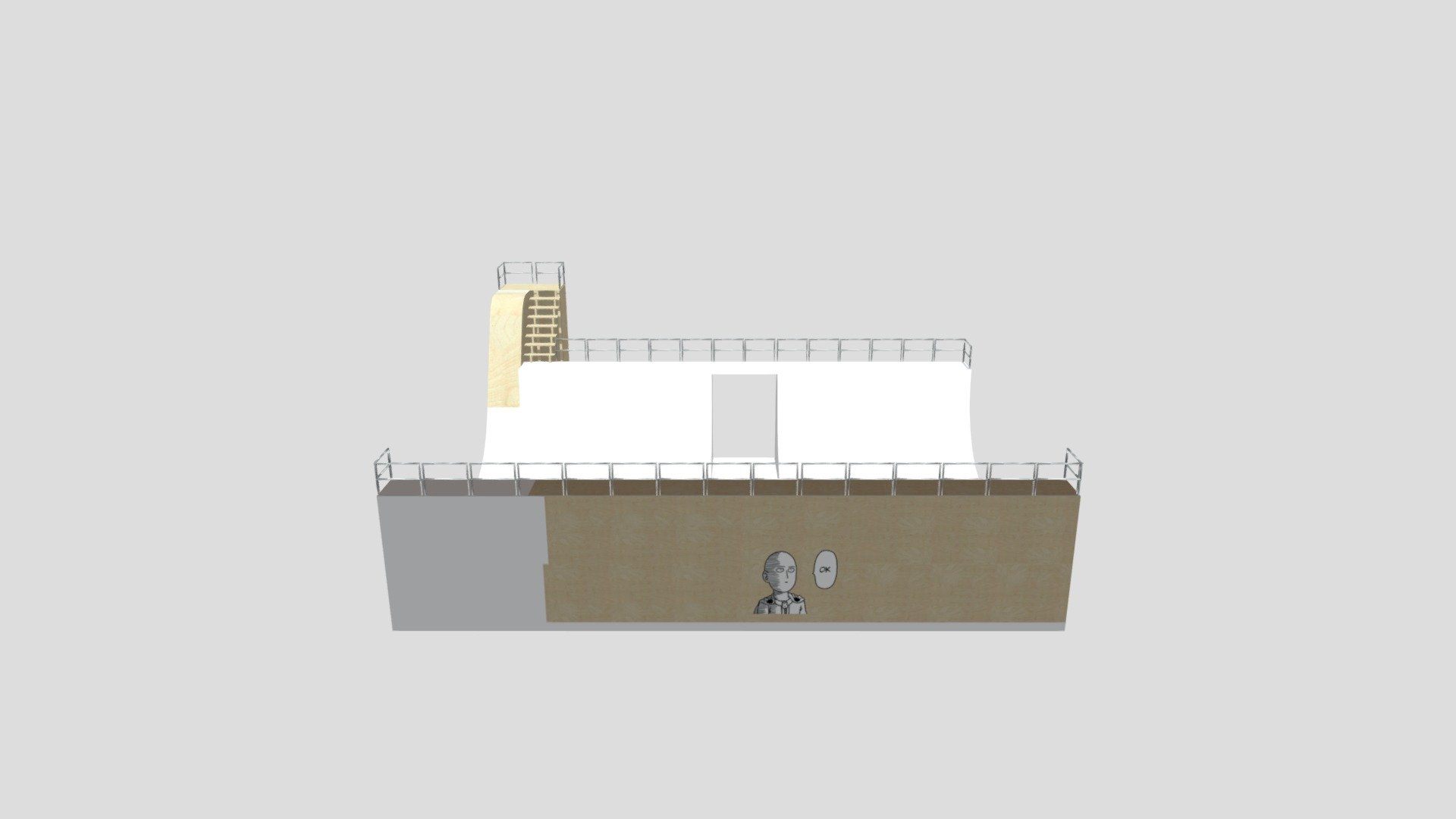 ramp with texture assignment 5 - Download Free 3D model by TBerg ...