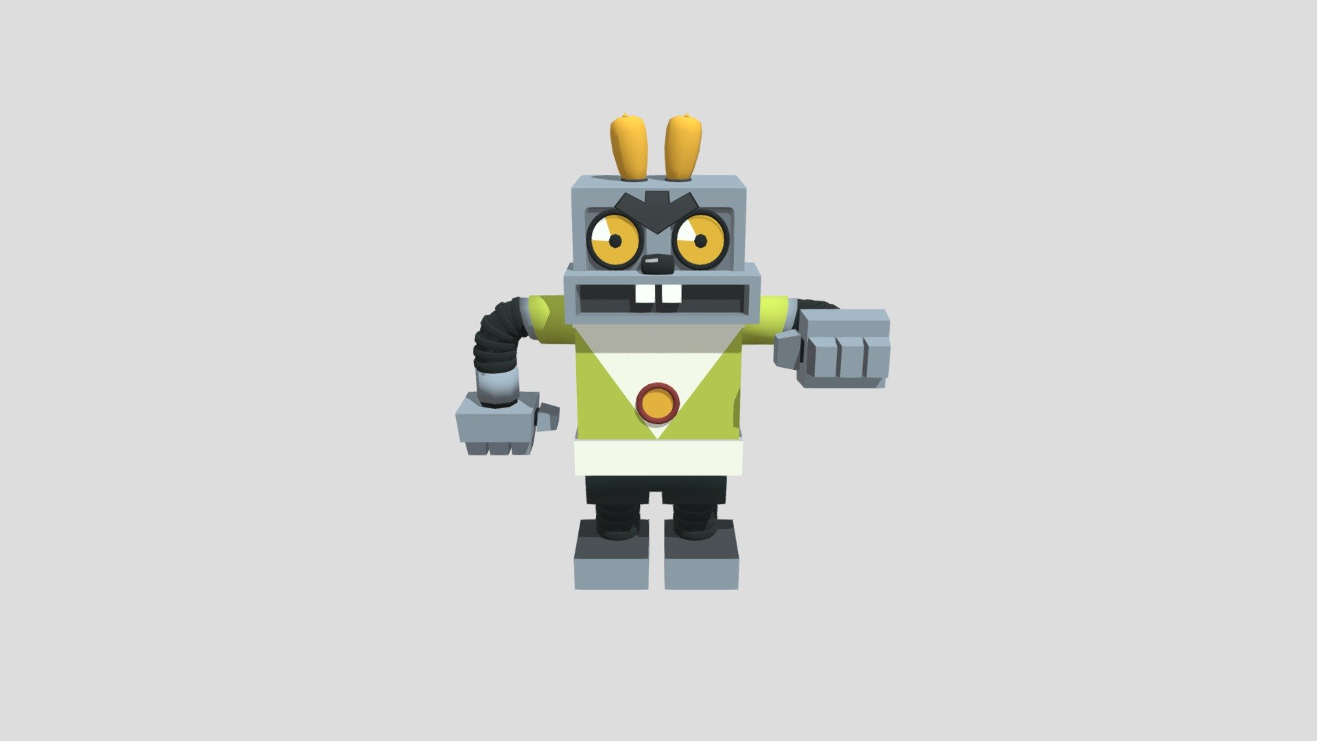 Course work for XYZ School: Robo Rabbit - Download Free 3D model by ...