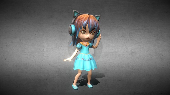 Game-character 3D models - Sketchfab
