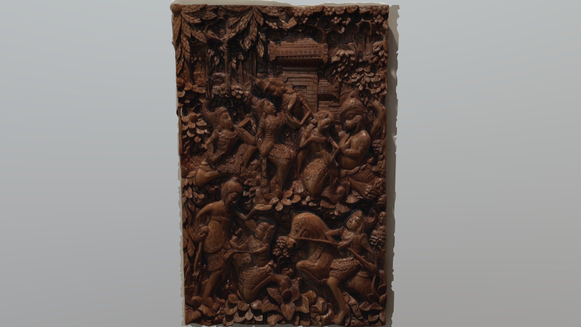 Indonesian Wood Carving - 3D model by Ben Formaker-Olivas (@b4olivas ...