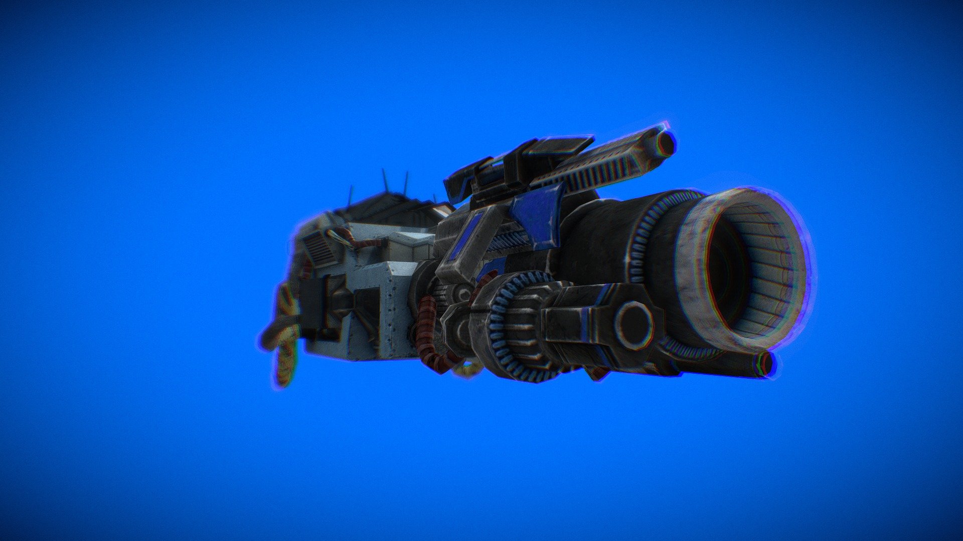 UTCM Blaster 2.0 - Download Free 3D model by Xeniophases (GH0ST ...