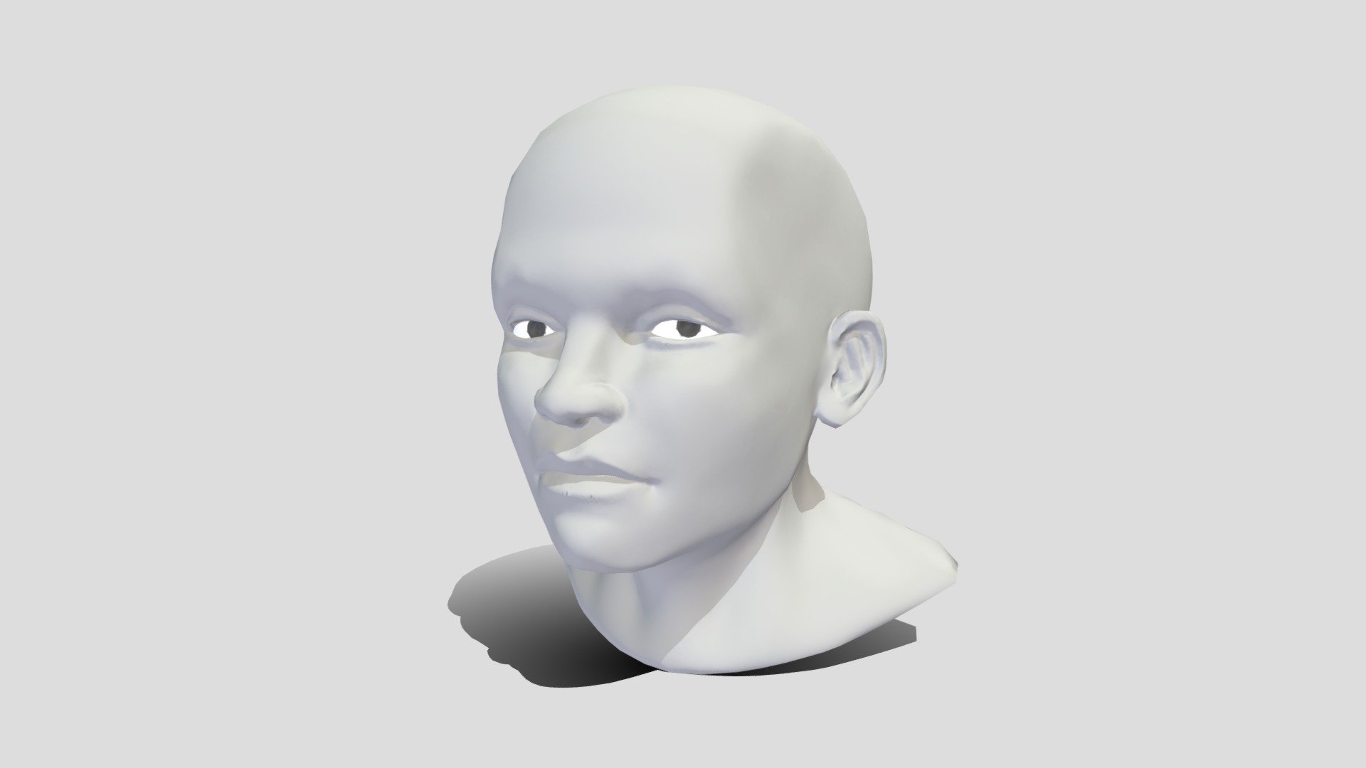Head Portrait 27/03/23 - 3D model by artendym (@artendy_m) [4ea65d6 ...