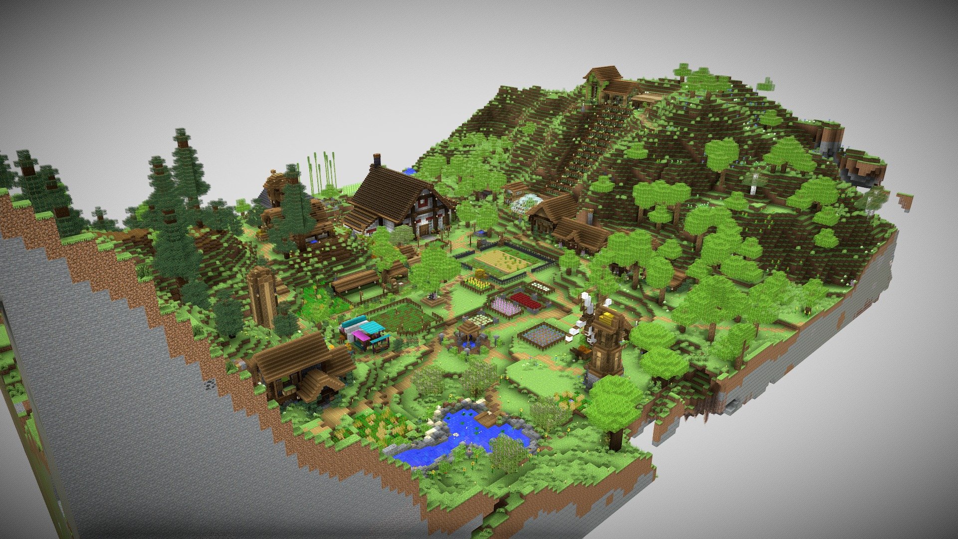 Faldor's Farm - 3D model by The Vale (@skellyrocker) [4ea7a9a] - Sketchfab