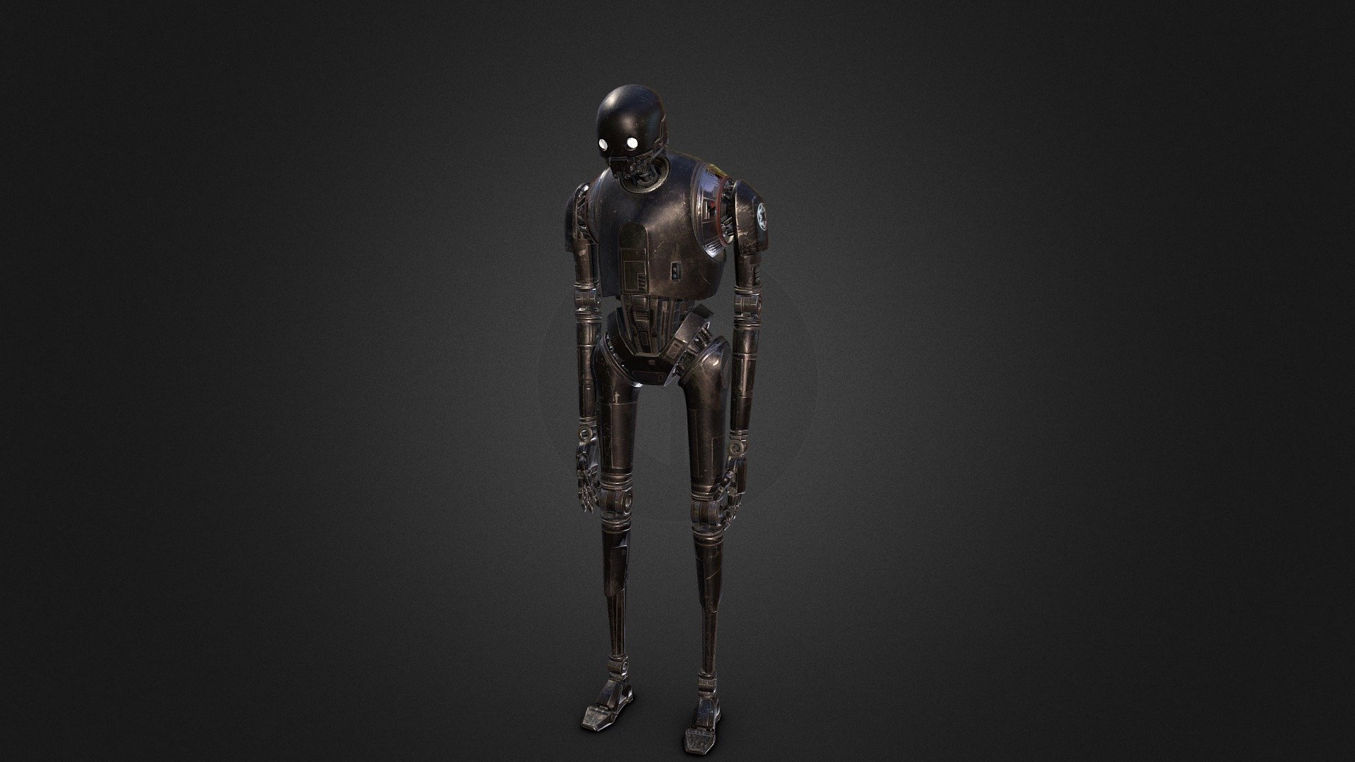 K-2SO Model -Rigged and Textured - 3D model by CG_Crew [4ea8578 ...