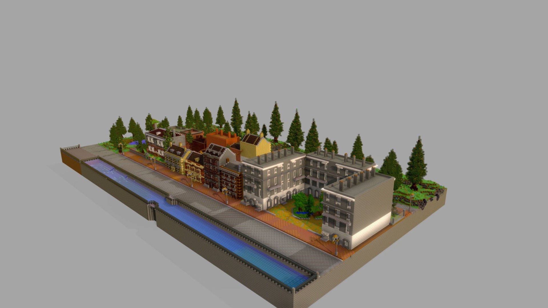 the small town.schematic - 3D model by diamonddragon126 [4ea9152 ...