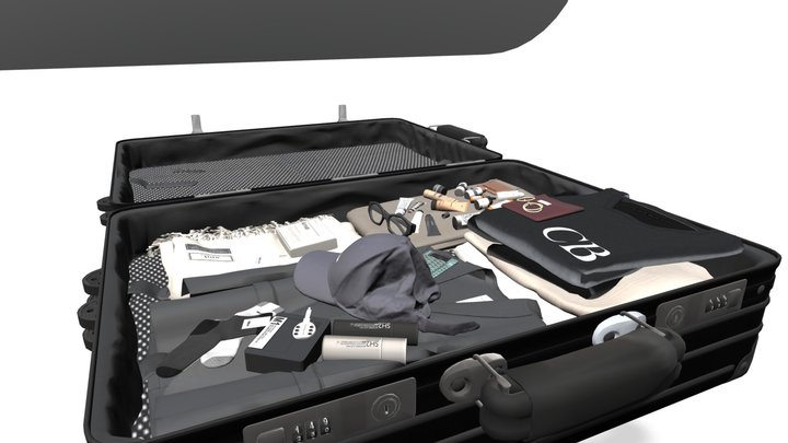 Suitcase 3D models - Sketchfab