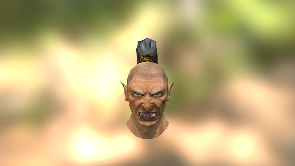 Troll Head - 3D model by Anton (@banderas7070) [4ea98ea] - Sketchfab