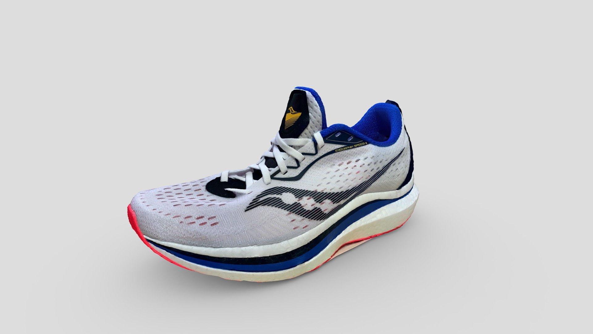 Saucony Endorphin Speed 2 - Download Free 3D model by Ronen (@ronenh) [4eab4da] - Sketchfab