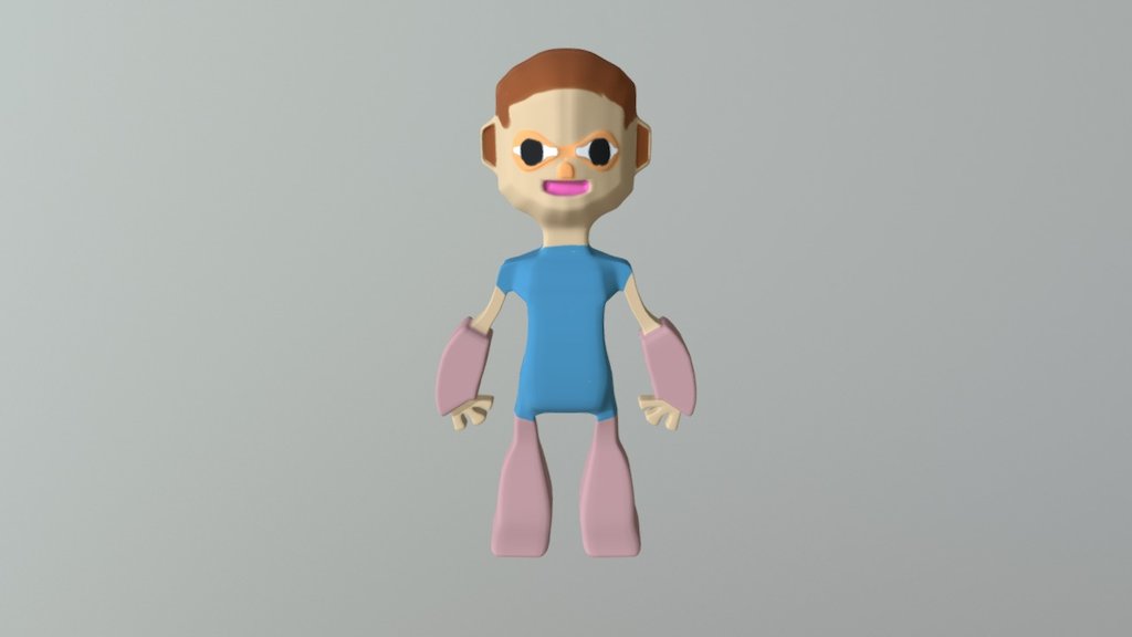 Robot Boy - 3D model by thomasmendez [4eac0de] - Sketchfab