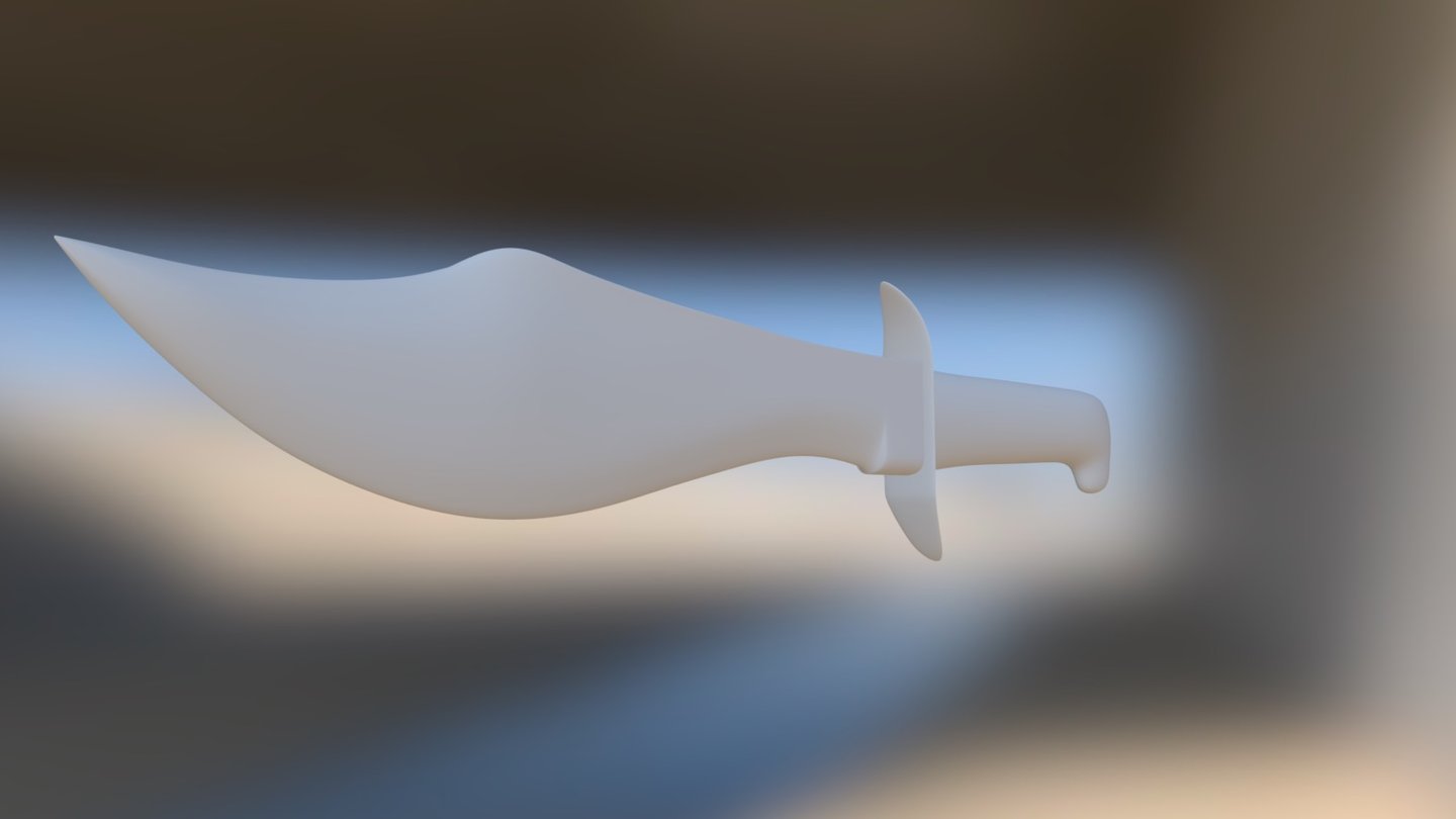 Bowie knife - 3D model by koky [4eae206] - Sketchfab