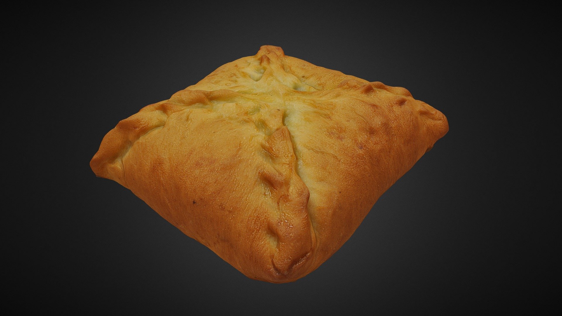 Meat pie - 3D model by yudjin.3d [4eaf1ba] - Sketchfab