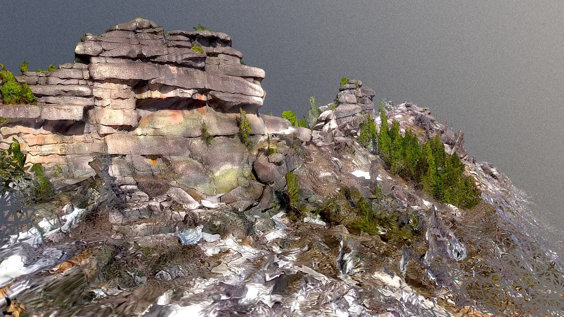 Outliers of Mountain Shoria | Surak-Kuylyum №1 - 3D model by 3D ...