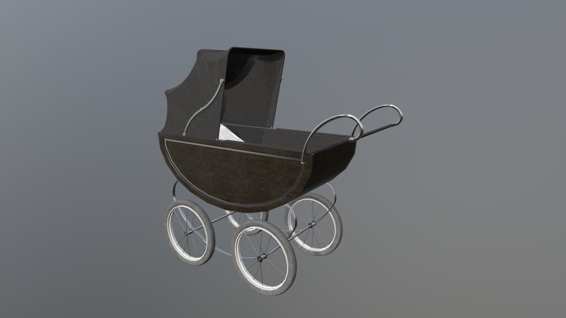 Victorian stroller - Buy Royalty Free 3D model by Thomas Binder ...