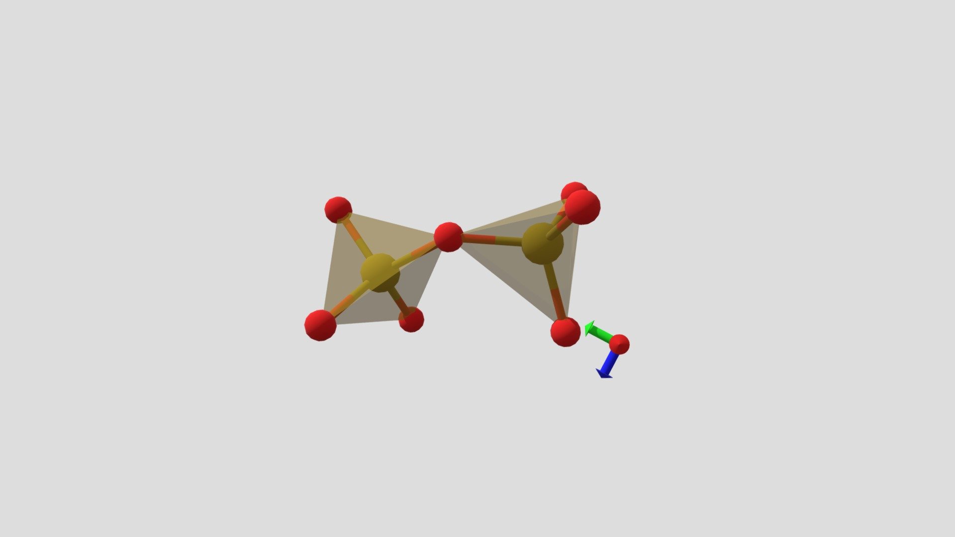 Silicate Tetrahedra Corner-Sharing - Download Free 3D model by Jason D ...