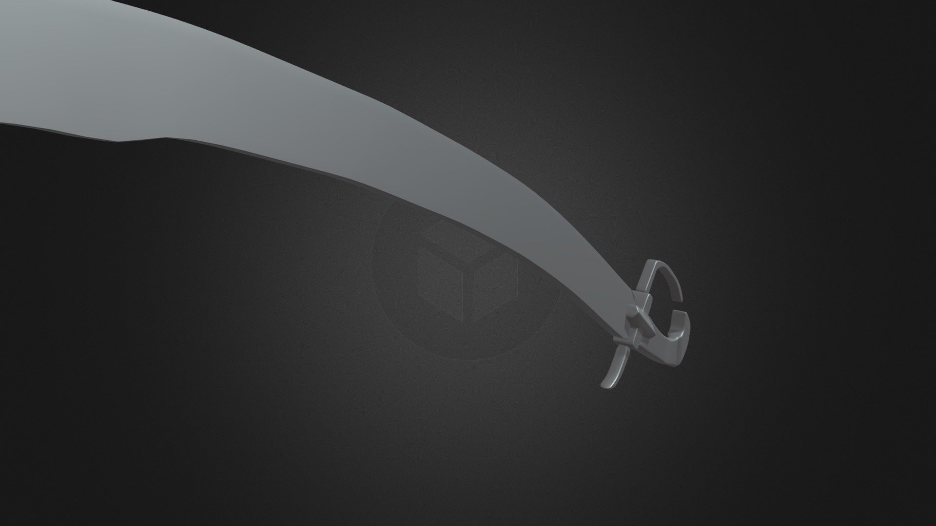 Curved Sword(Milestone 1 Game Res) - 3D model by Deyquan.Wilson ...