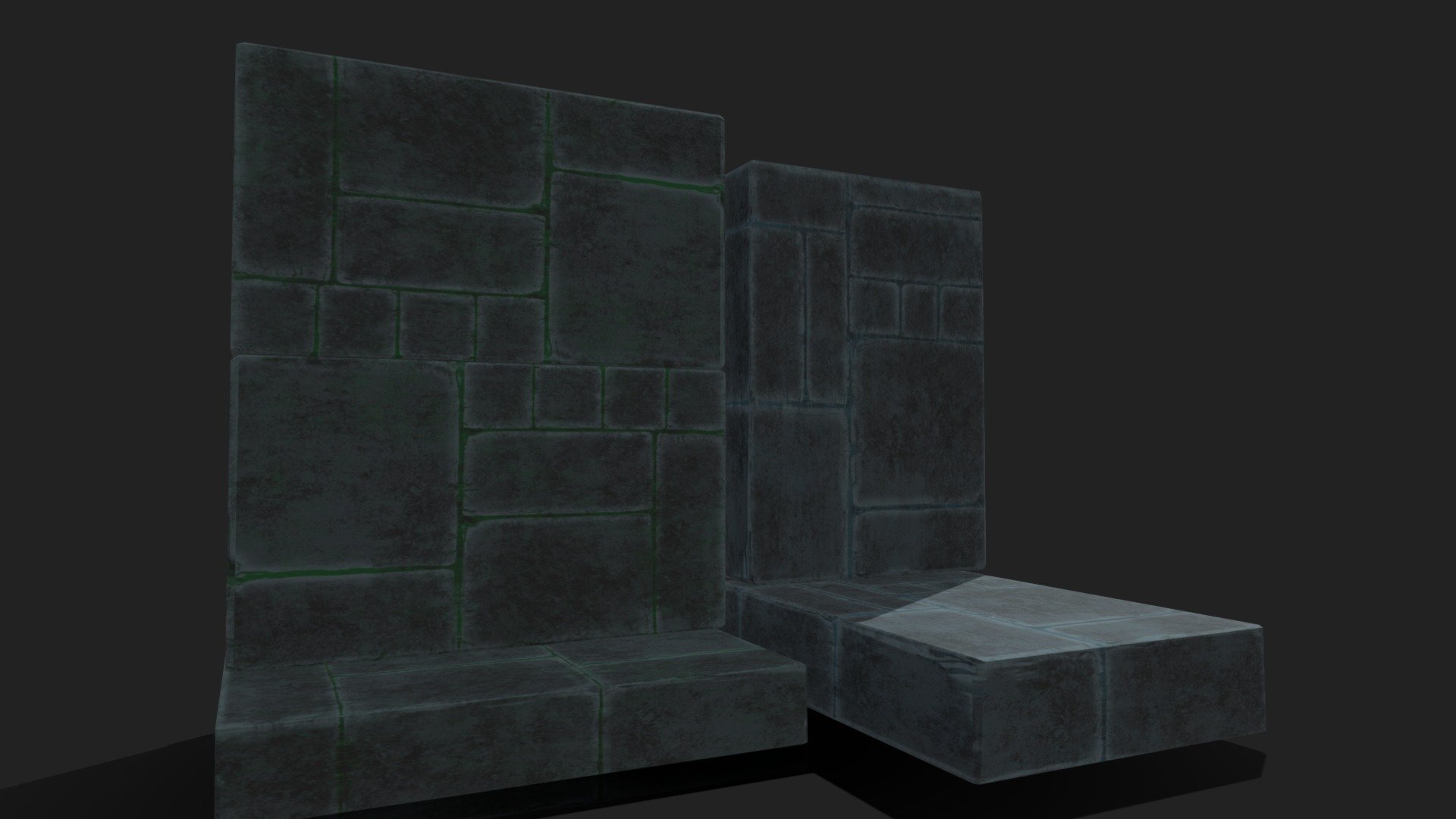 Stone wall - Download Free 3D model by MacLarens (@tauntmaclarens ...