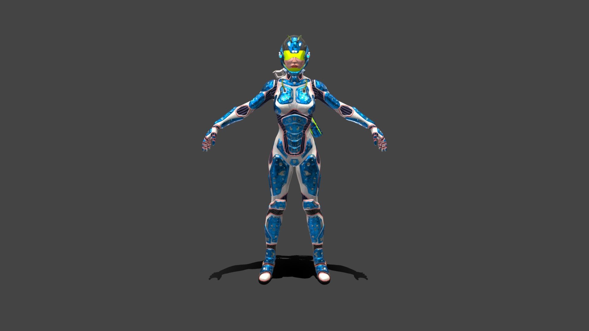 Explorer Girl - 3D model by alexsop [4eba665] - Sketchfab
