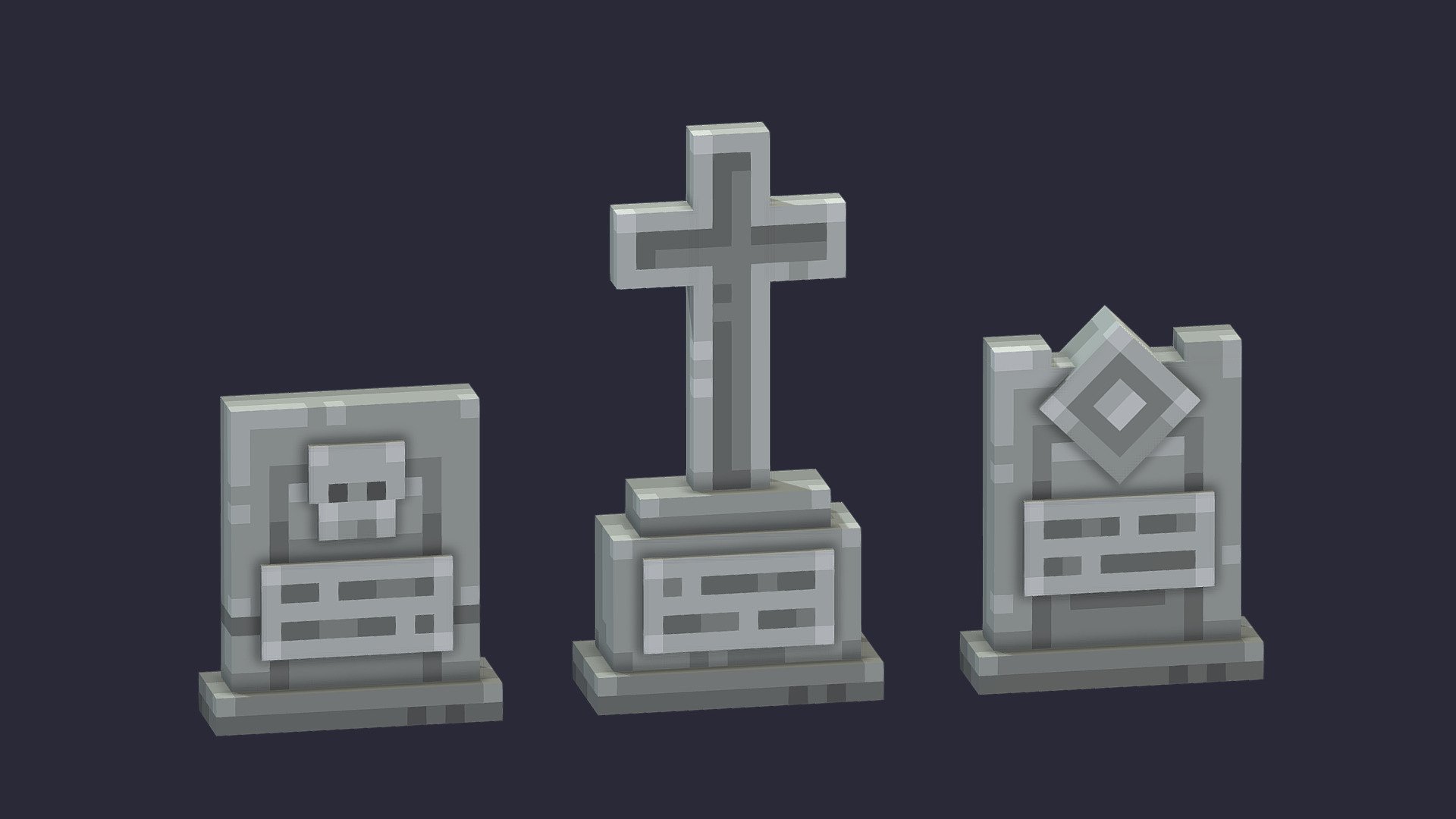 [Workshop Six] Tombstones - Furniture Minipack | NullForums