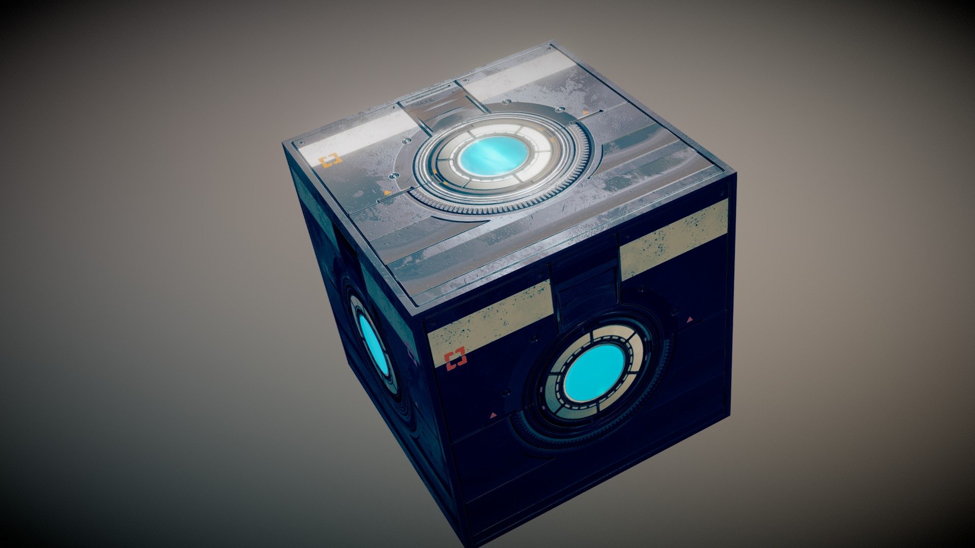 Cubey - 3D model by jamee [4ebebdb] - Sketchfab