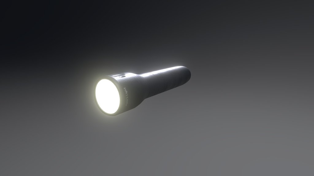 Flashlight - 3D model by Aki_Kato [4ebf7e8] - Sketchfab