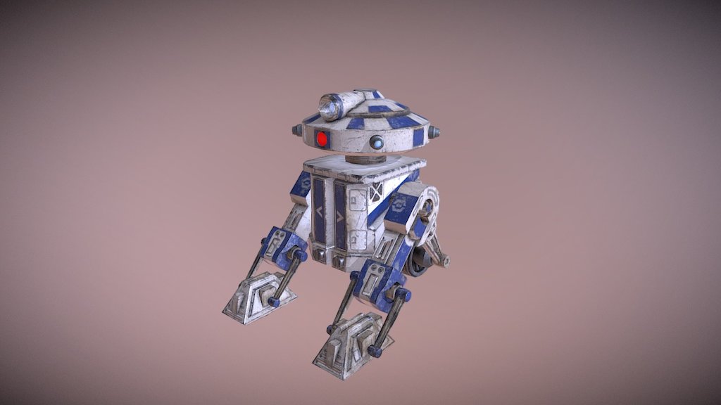 SWTOR-Style Astromech T7 for KOTOR - 3D model by DarthParametric ...