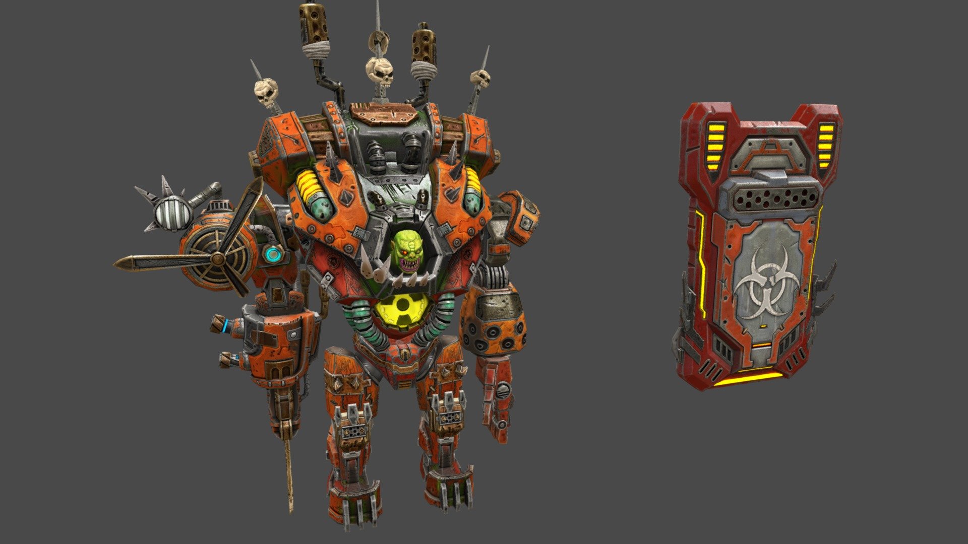 Boss Orc - 3D model by CC (@ccsf) [4ec15ef] - Sketchfab