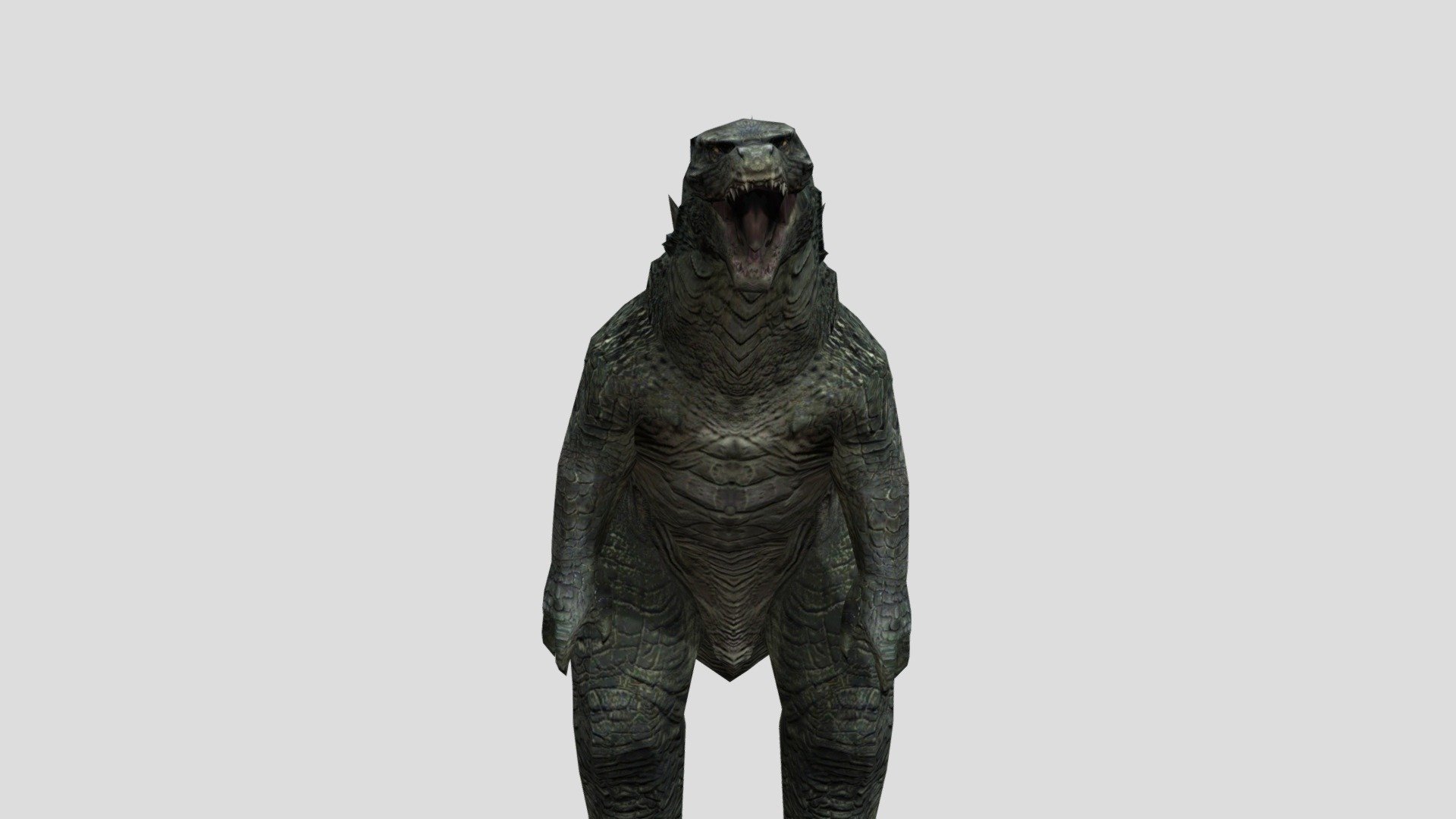Godzilla Roar - Download Free 3D model by Cameraman (@wannoischool01 ...