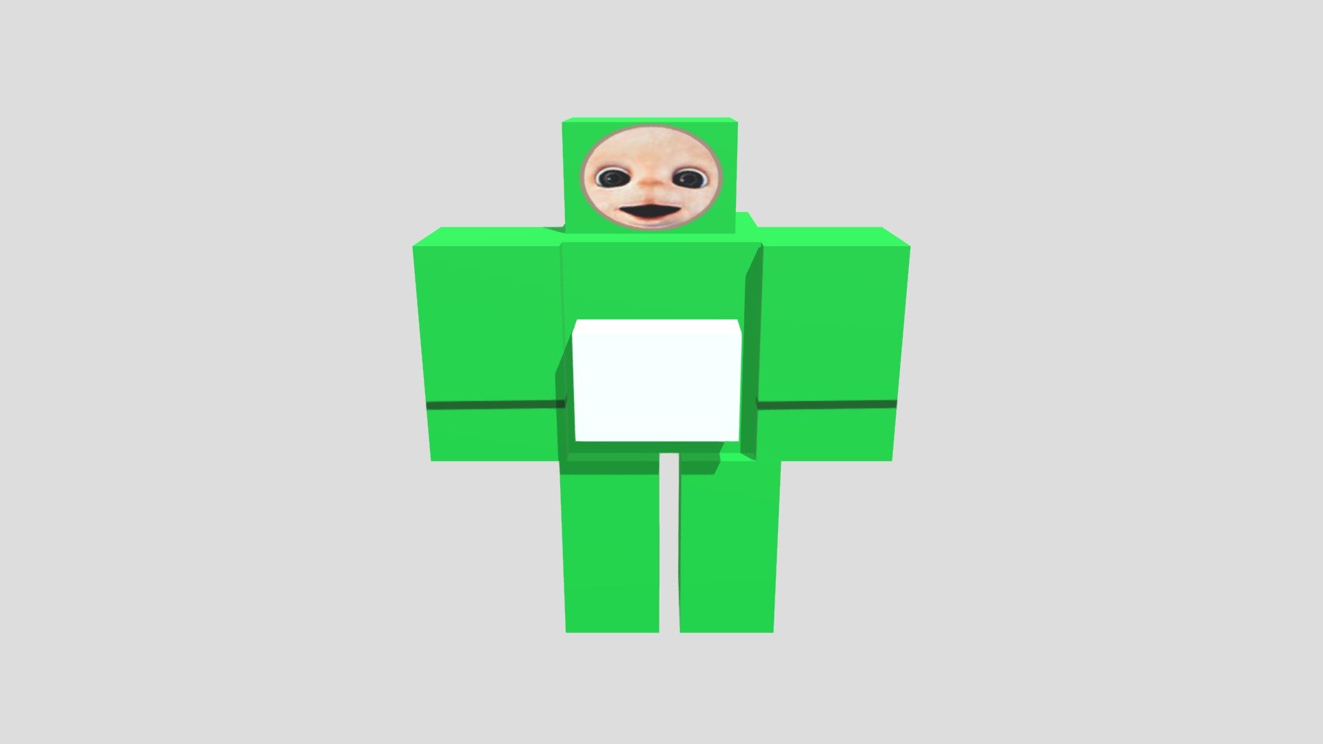 Ycaro teletubbies - Download Free 3D model by owenteodoro (@zombie_owen ...
