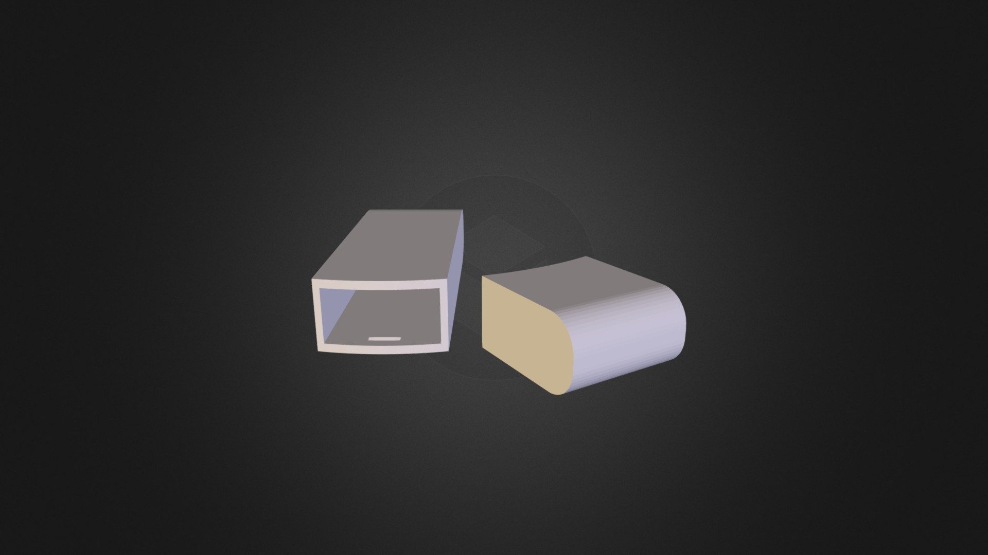 USB Flash Drive Shell - 3D model by 3dindustries [4ec3b52] - Sketchfab