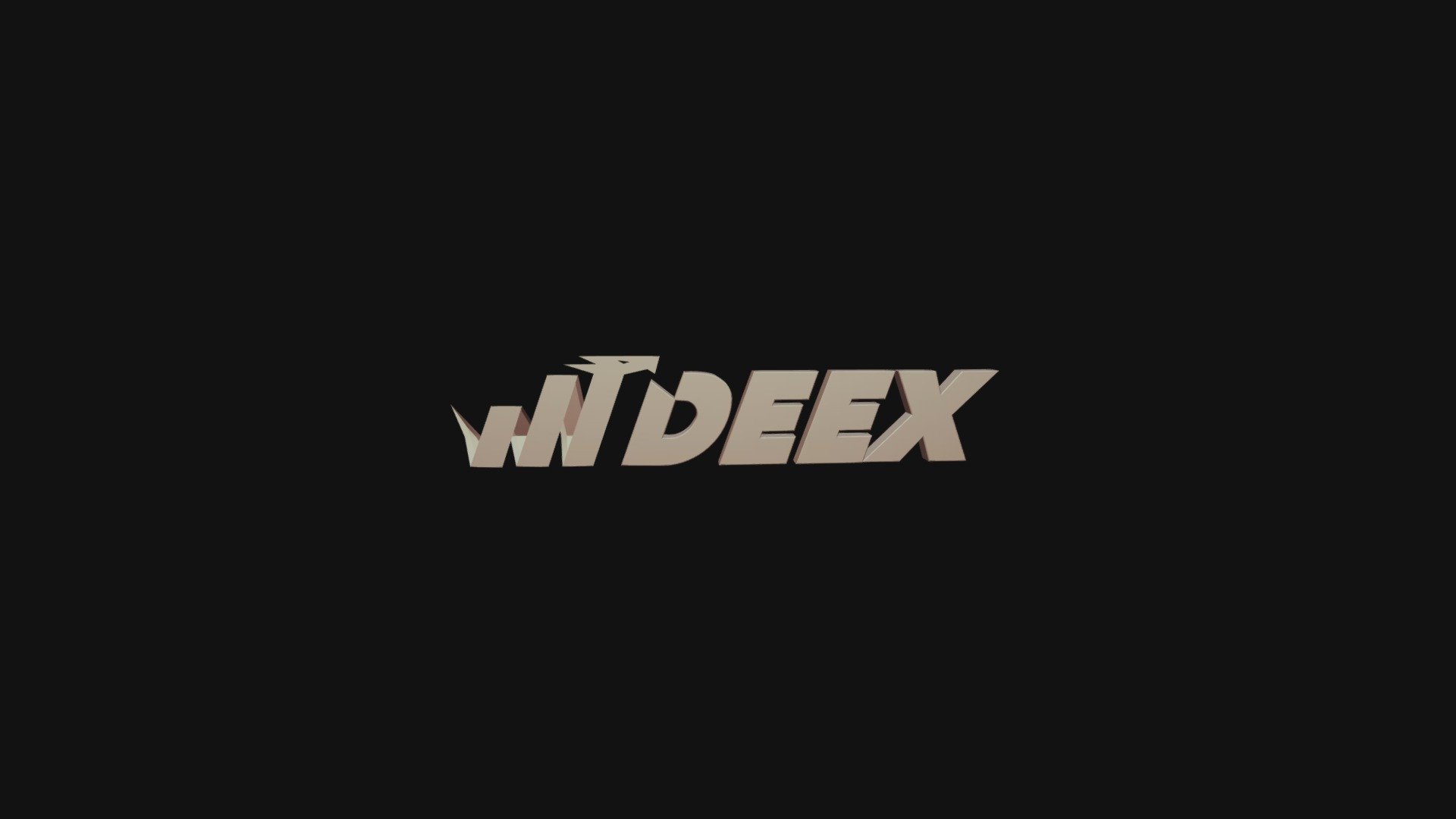 Deex Logo - 3D model by ltafuri [4ec3fd3] - Sketchfab