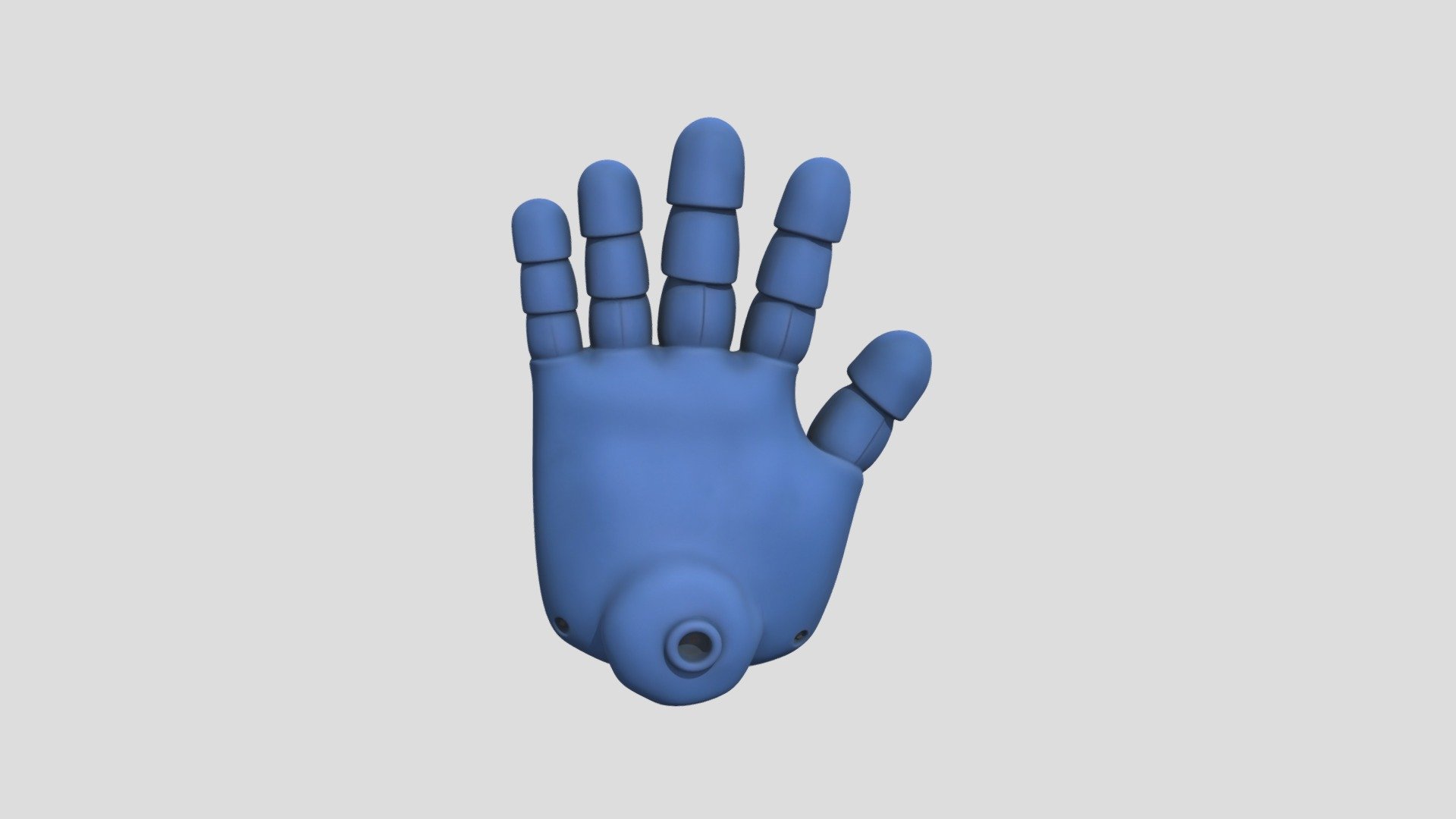 Blue Prosthetic Hand - Download Free 3D model by Khalid2000kayaku ...