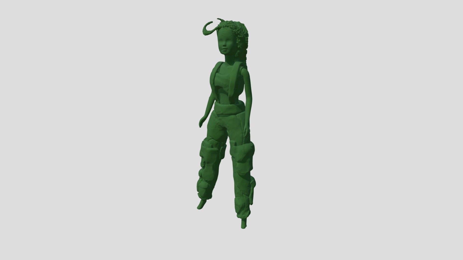 Shoulder Straps Green - Download Free 3D model by yaku3000 [4ec5c94 ...