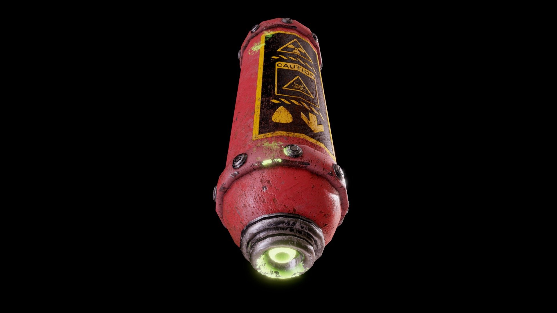 Radioactive Fuel Capsule - 3D model by Mr. Eye (@mesutcankaptan ...