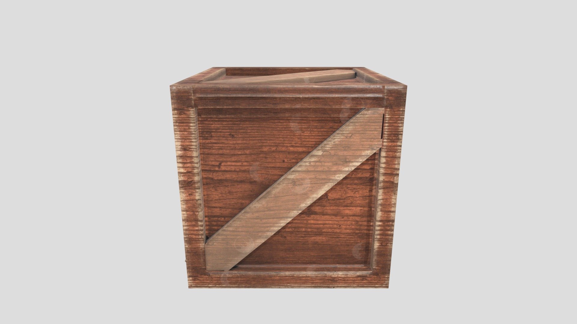 high poly crate - 3D model by ben_appleby [4ec7ba2] - Sketchfab