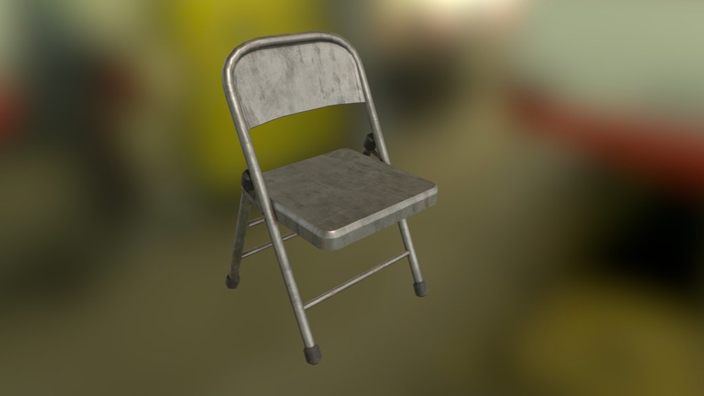 Folding Chair - 3D model by richardpatrick [4ecb4a6] - Sketchfab
