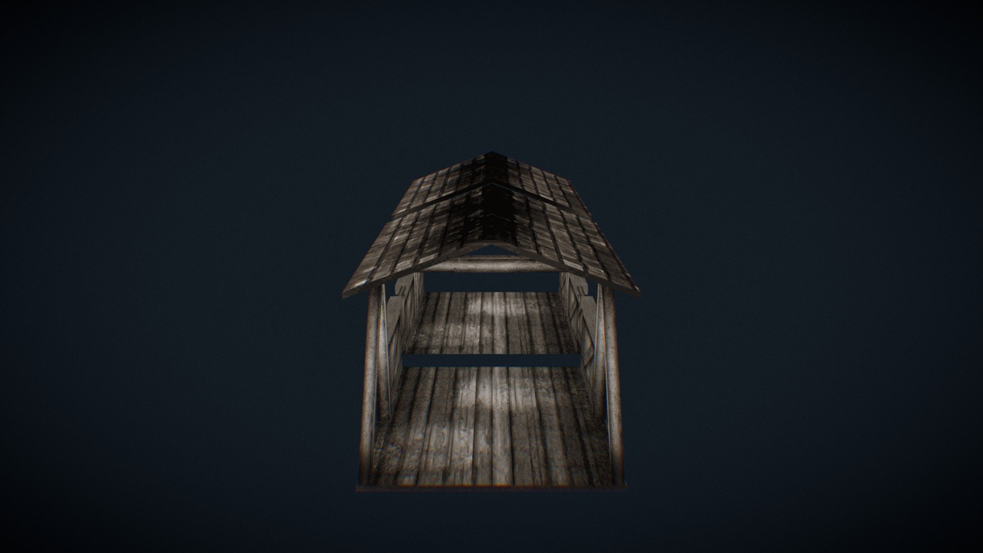 PS1 style Modular Bridge for Game Jam - Download Free 3D model by ...
