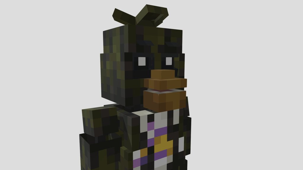 Minecraft FNAF - A 3D model collection by MelodyAnimates ...