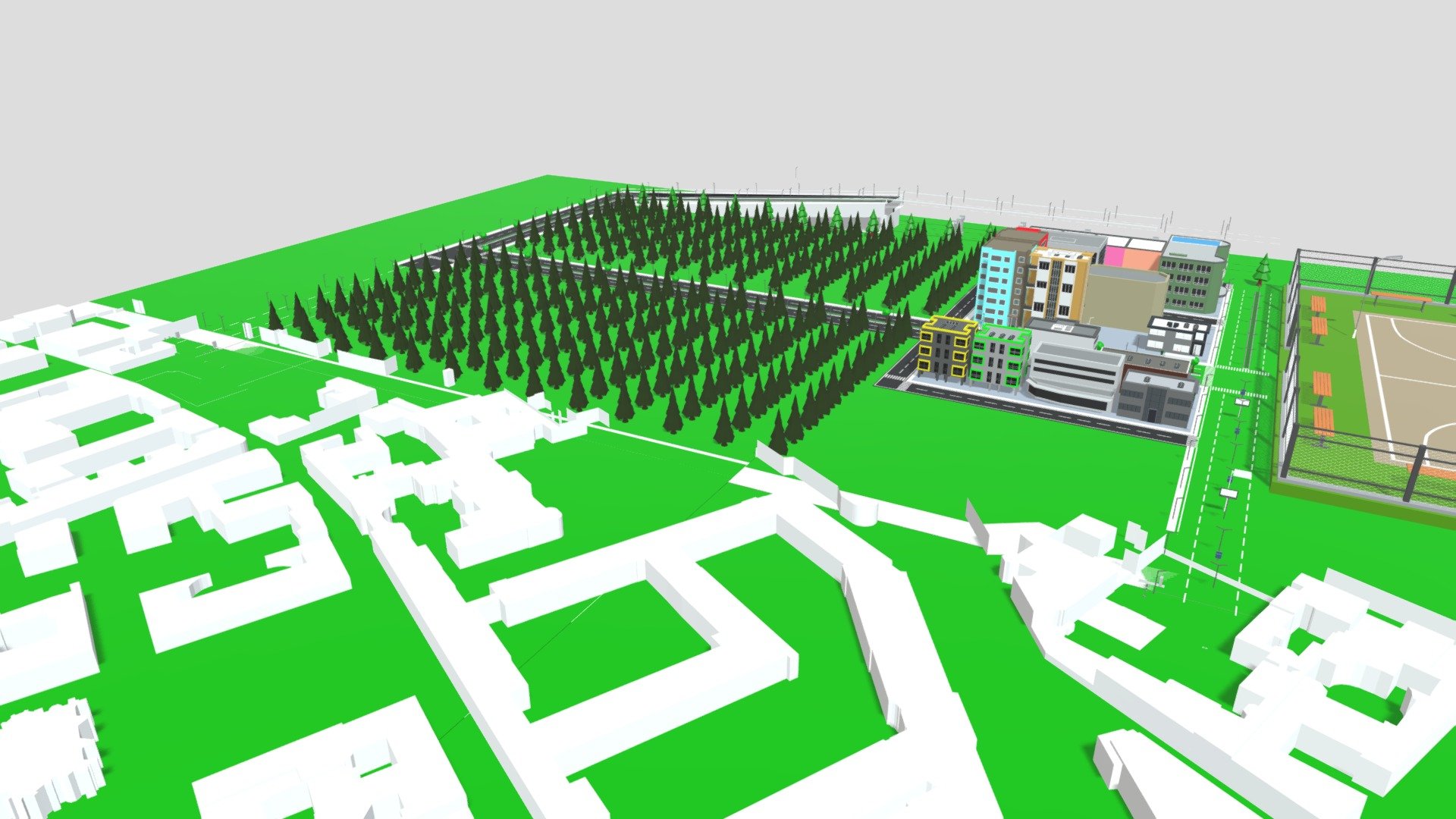campus démo - 3D model by compaorefasise [4ecd188] - Sketchfab