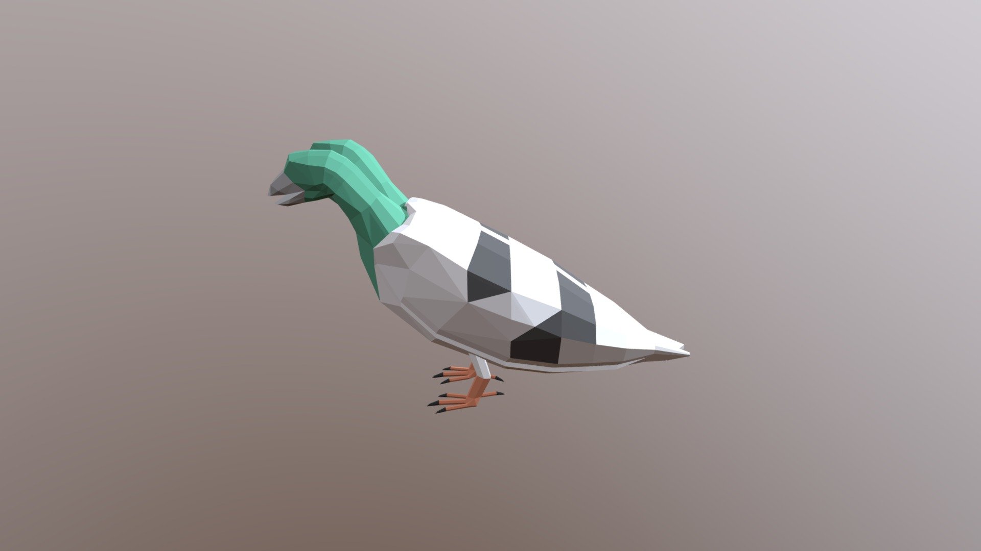 Double-Head Pigeon - Low poly - Download Free 3D model by Patryk ...
