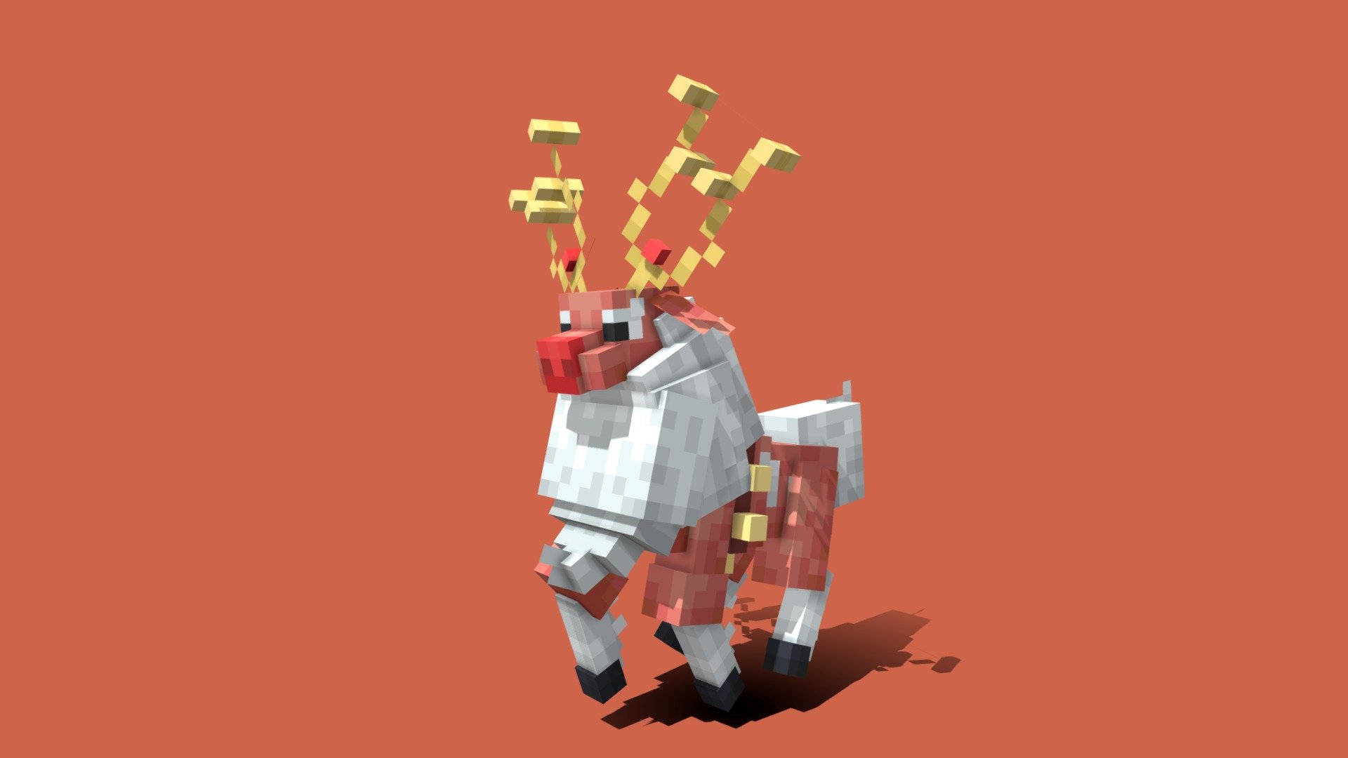 Wyrdeer Christmas Regular (Cobblemon) - 3D model by PokeResort ...
